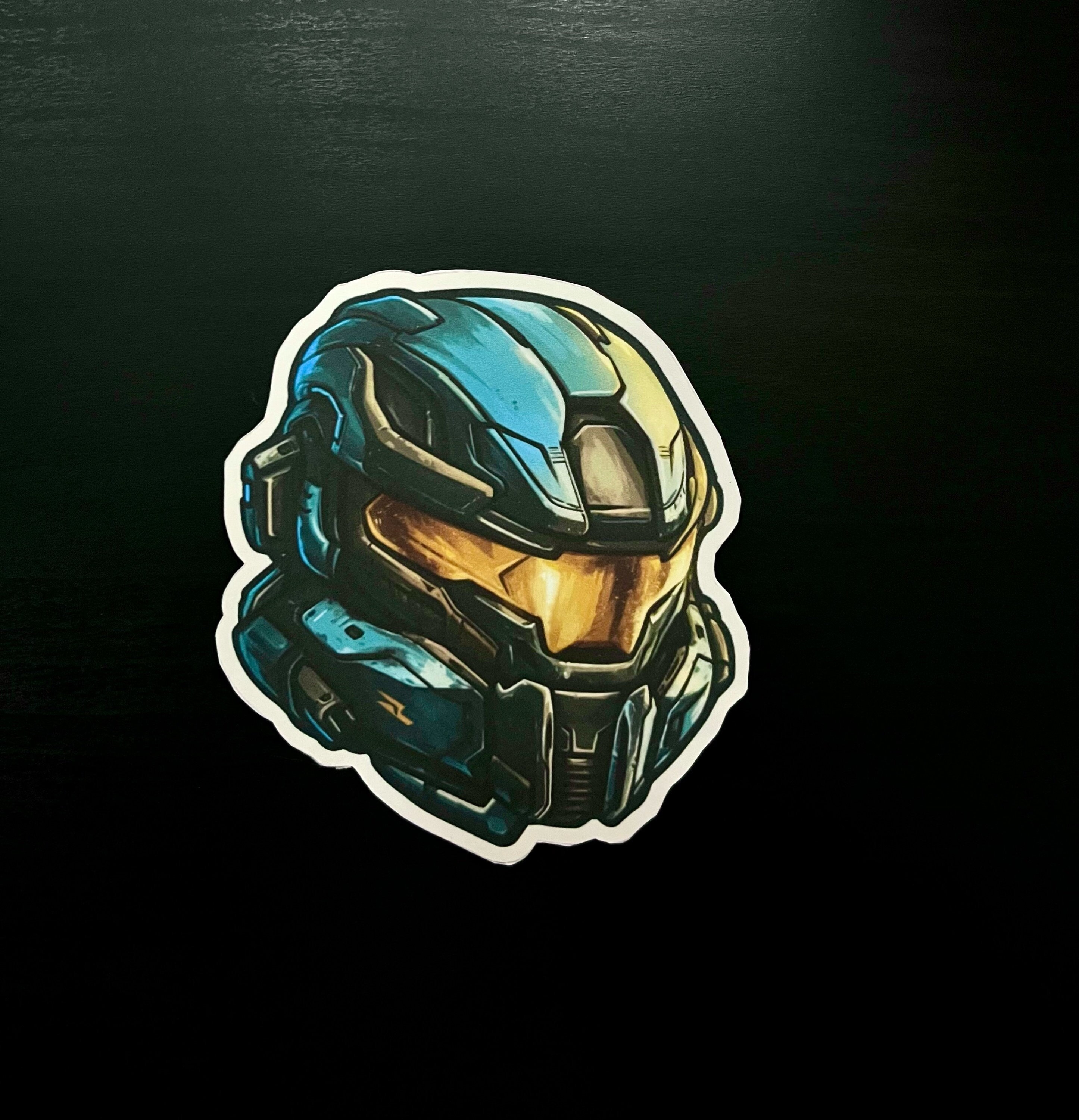Spartan Helmet Sticker - Etsy