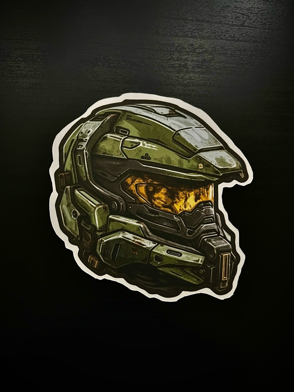 UNSC Helmet Sticker - Etsy