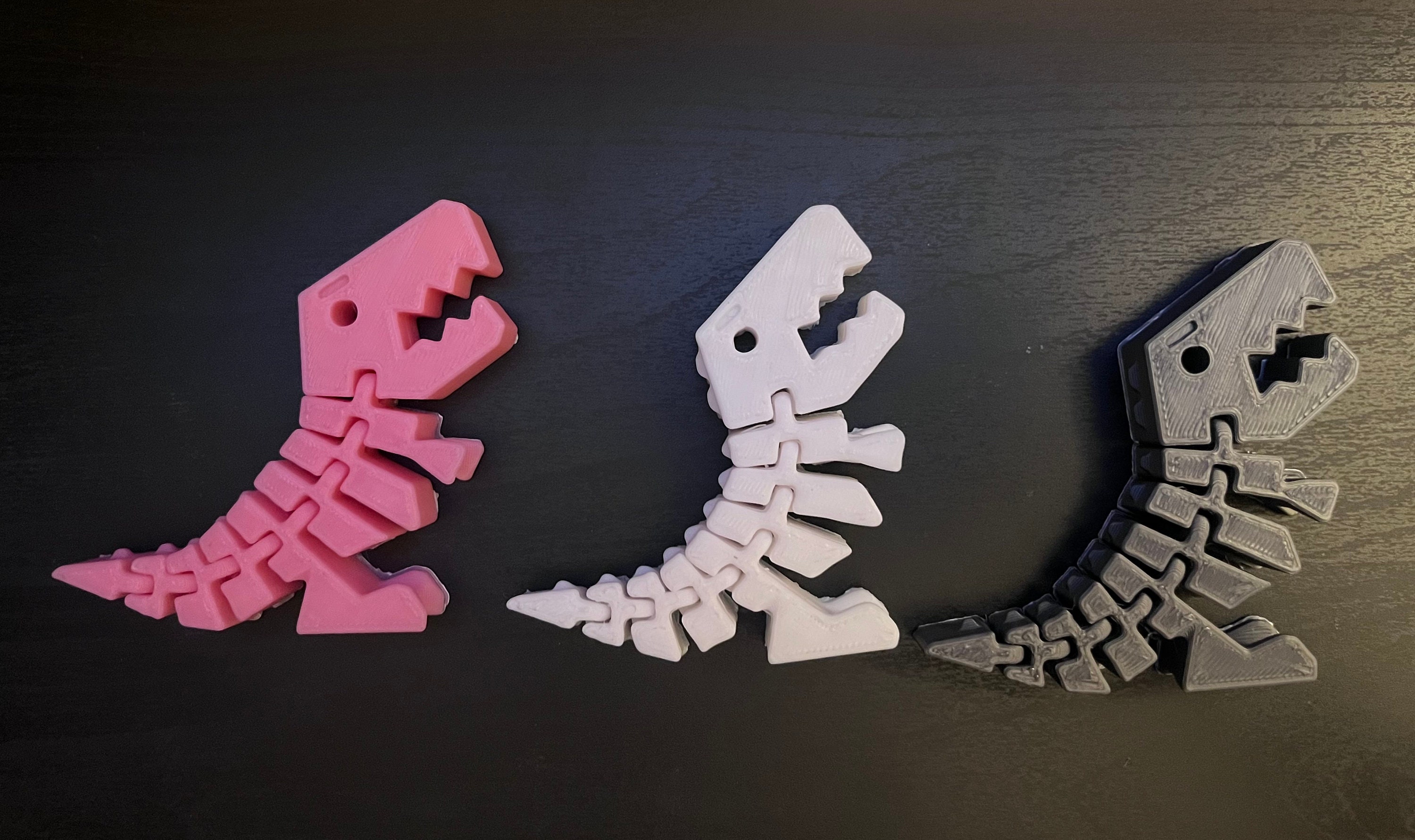 Flexi Rex Fidget Dino Toy - Etsy