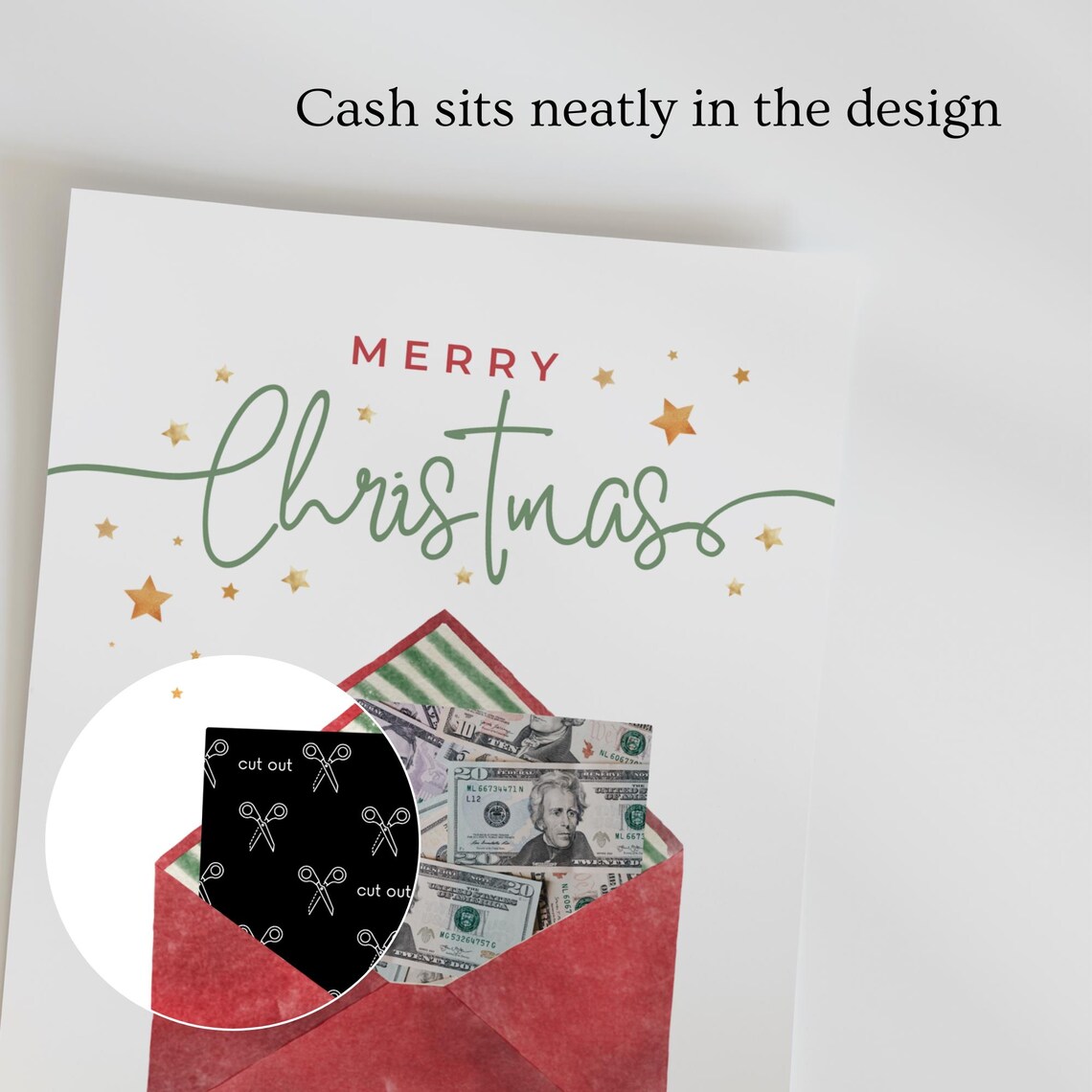 Christmas Money Holder Printable – Fun Cash Gift Download – Quick DIY ...