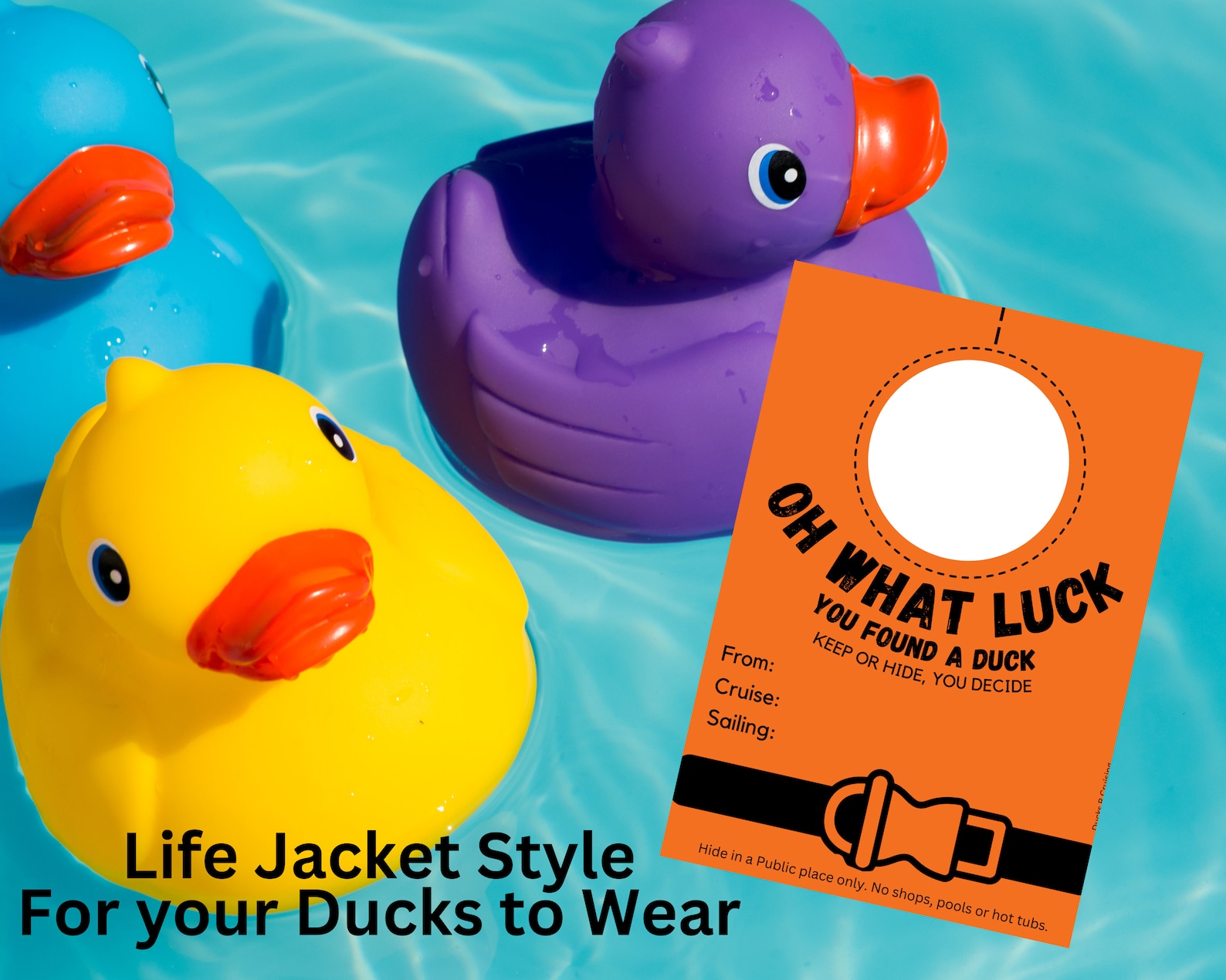 Cruise Duck Tag PDF | Cruising Duck Tags | Cruising Duck Tags Printable ...