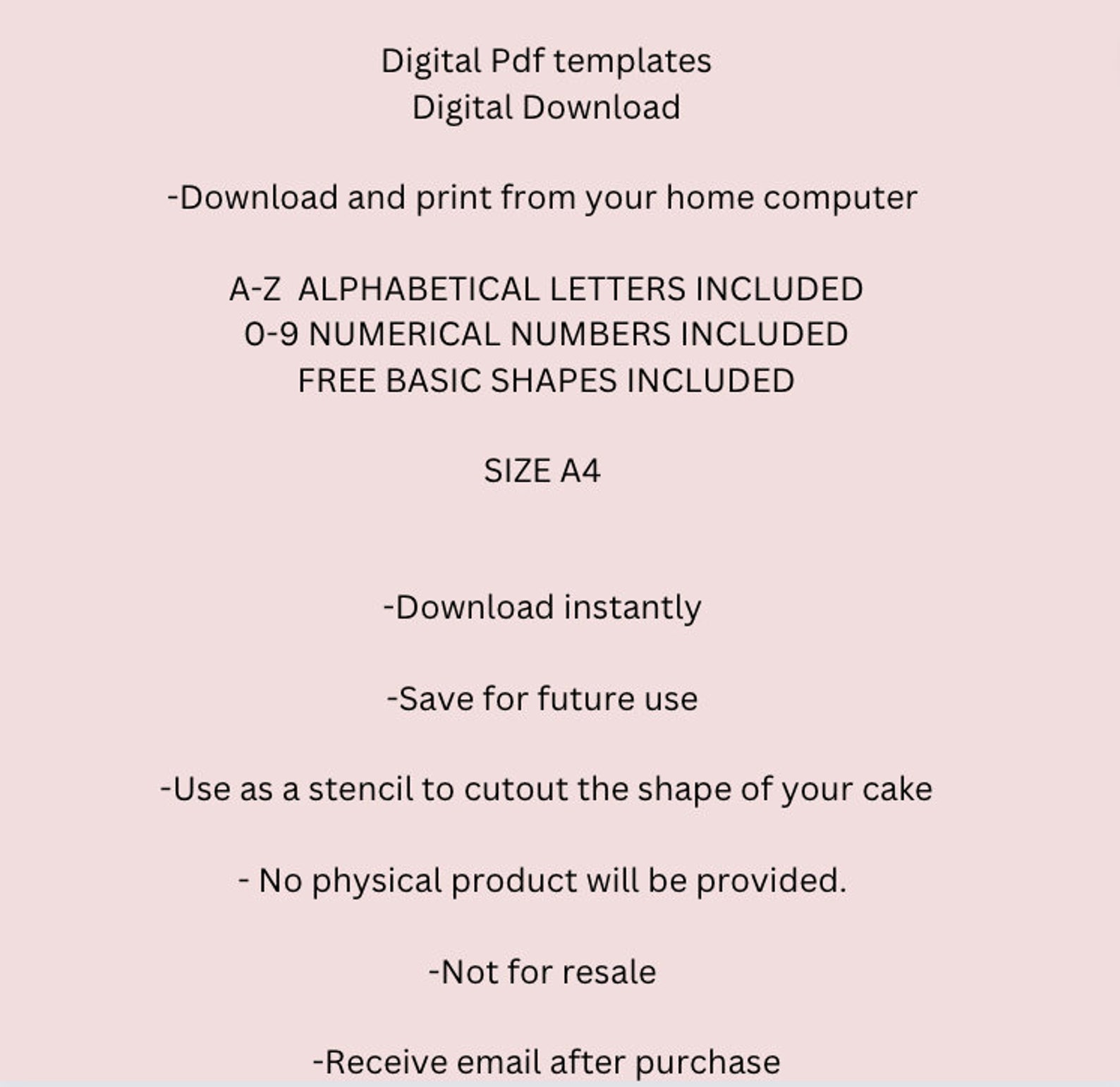 Number and Letter Cake Templates, Number Cake Template, Number Cake ...