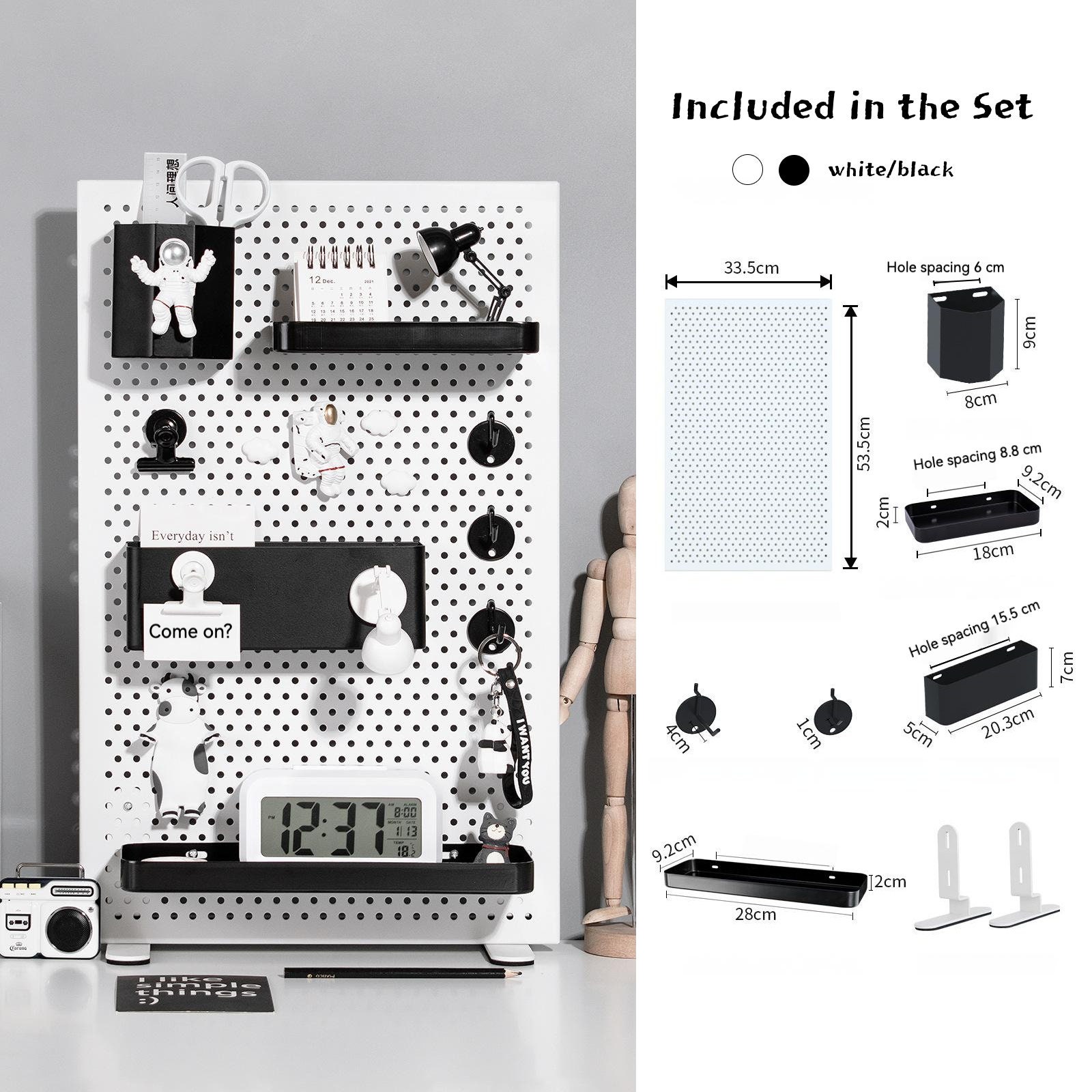 Metal Pegboard Bundle for Office Organization/desktop Decor - Etsy