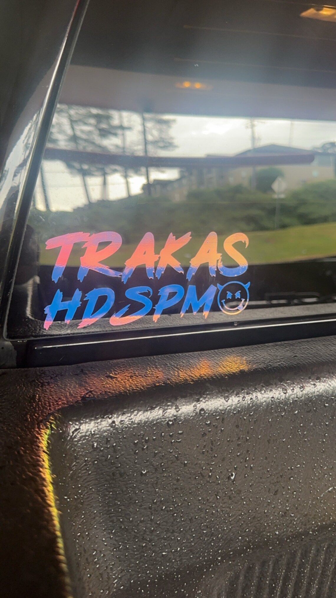 Holographic Trakas HDSPM Car Decal, Car Sticker - Etsy