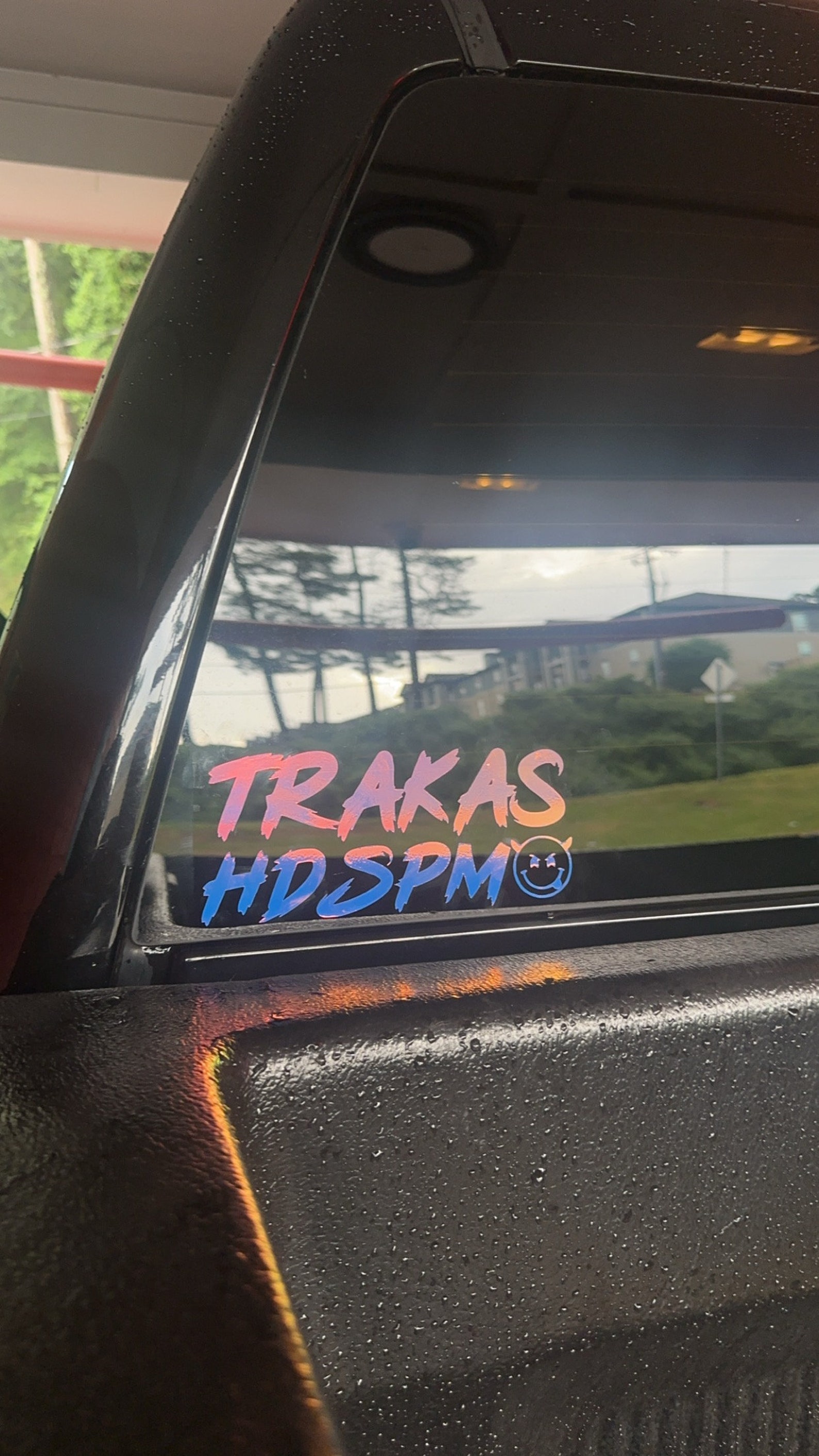 Holographic Trakas HDSPM Car Decal, Car Sticker - Etsy