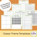 111 Teacher Assessment Record TEMPLATES - Classic Theme - Etsy