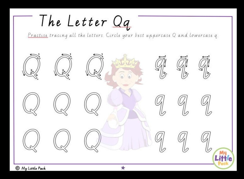 31 Printable Worksheets - Alphabet Practise and Tracing Letter Families ...