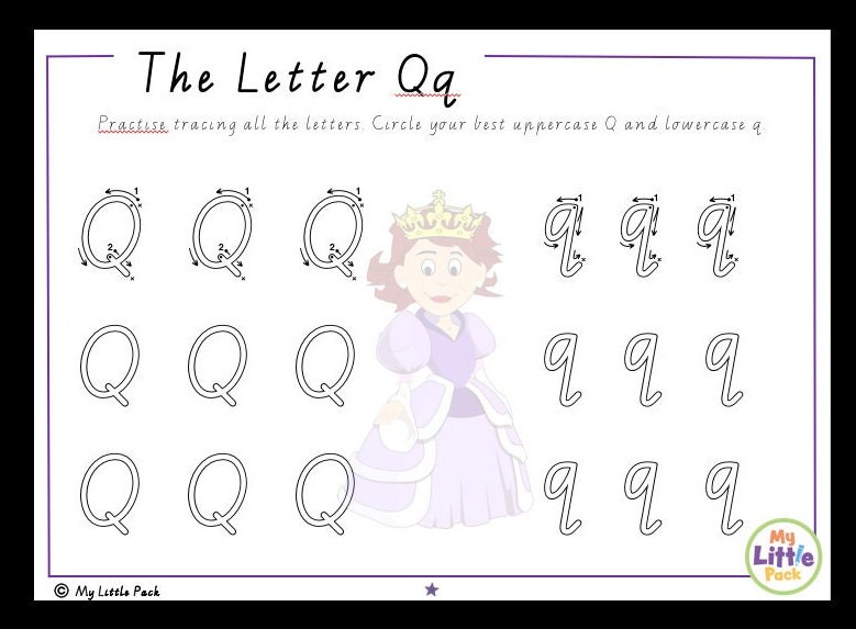 31 Printable Worksheets - Alphabet Practise and Tracing Letter Families ...