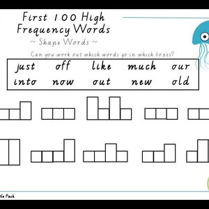 The ULTIMATE High Frequency Words Learning Pack - 96 DIGITAL ...