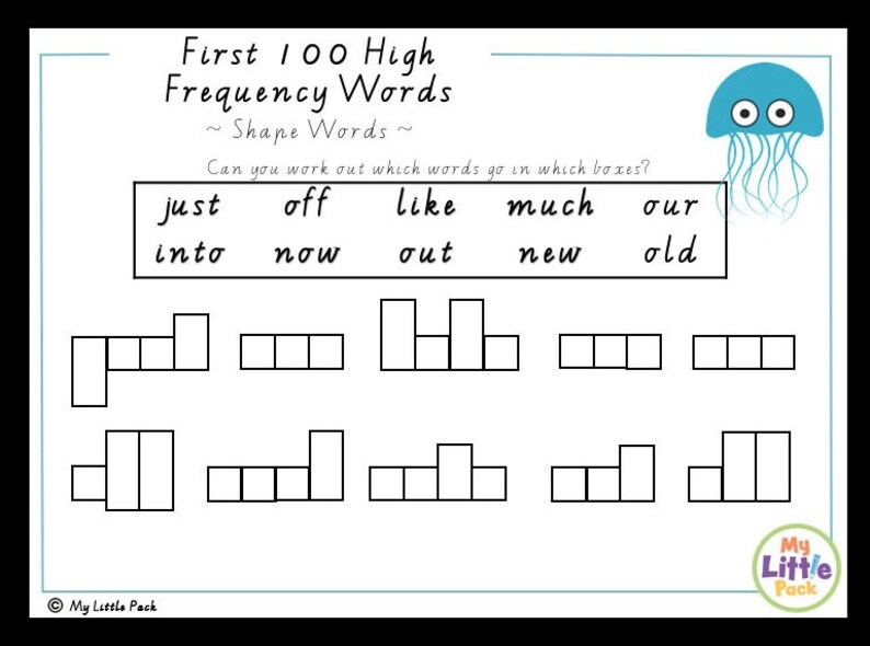The ULTIMATE High Frequency Words Learning Pack 96 DIGITAL - Etsy