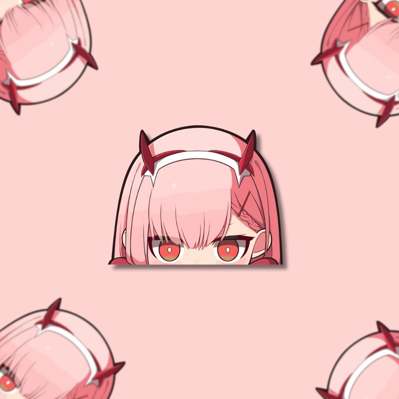 Zero Two Stickers - Etsy