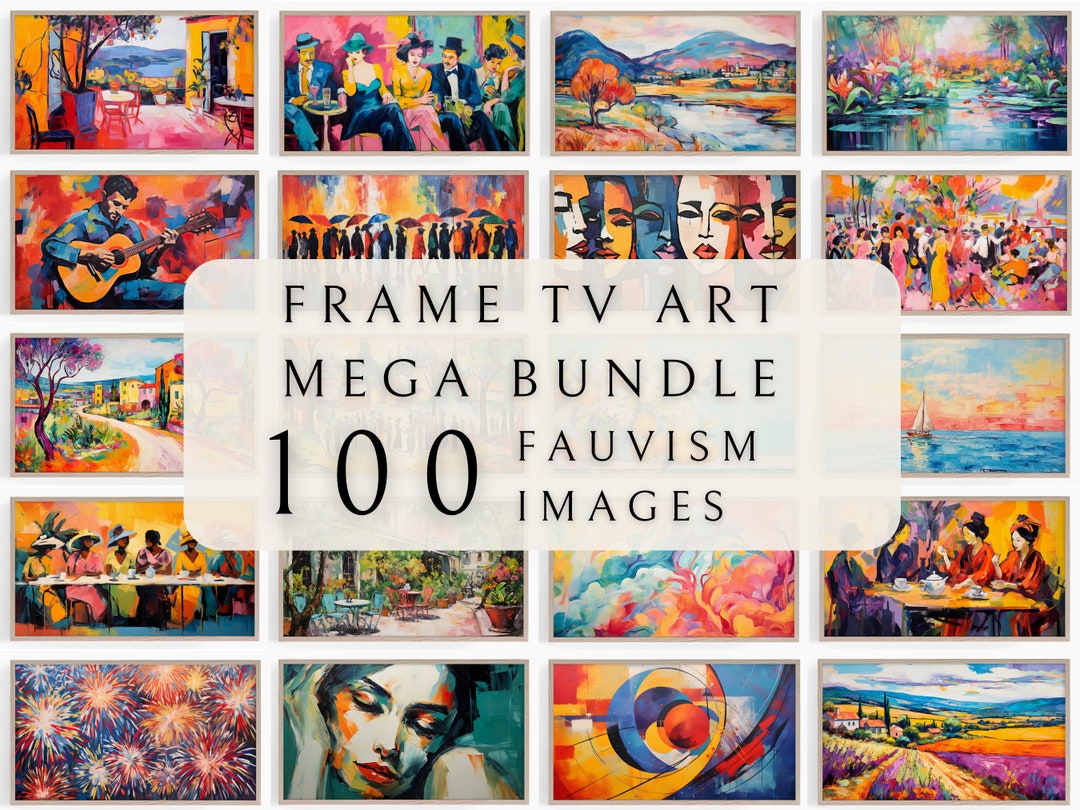 Samsung Frame TV Art Set - Fauvism | Painting Tv Art | Frame TV Art ...