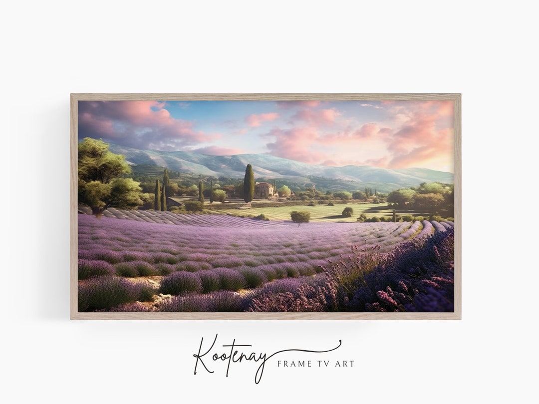 Samsung Frame TV Art - Provence | Painting Frame Tv Art | Vintage Art ...
