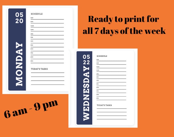 Editable Planner Pages - Etsy