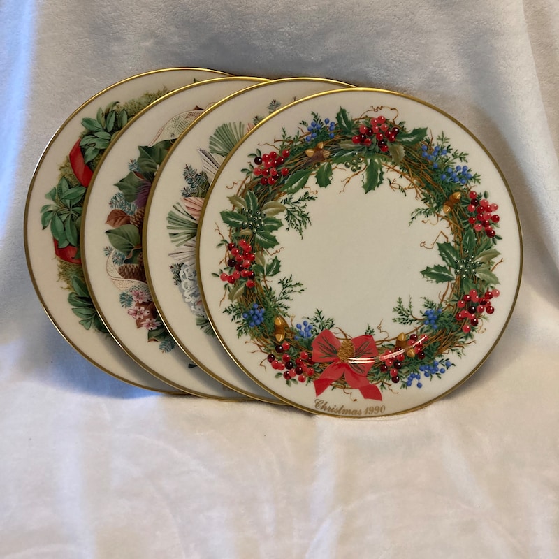 Red Colonial Plates - Etsy UK