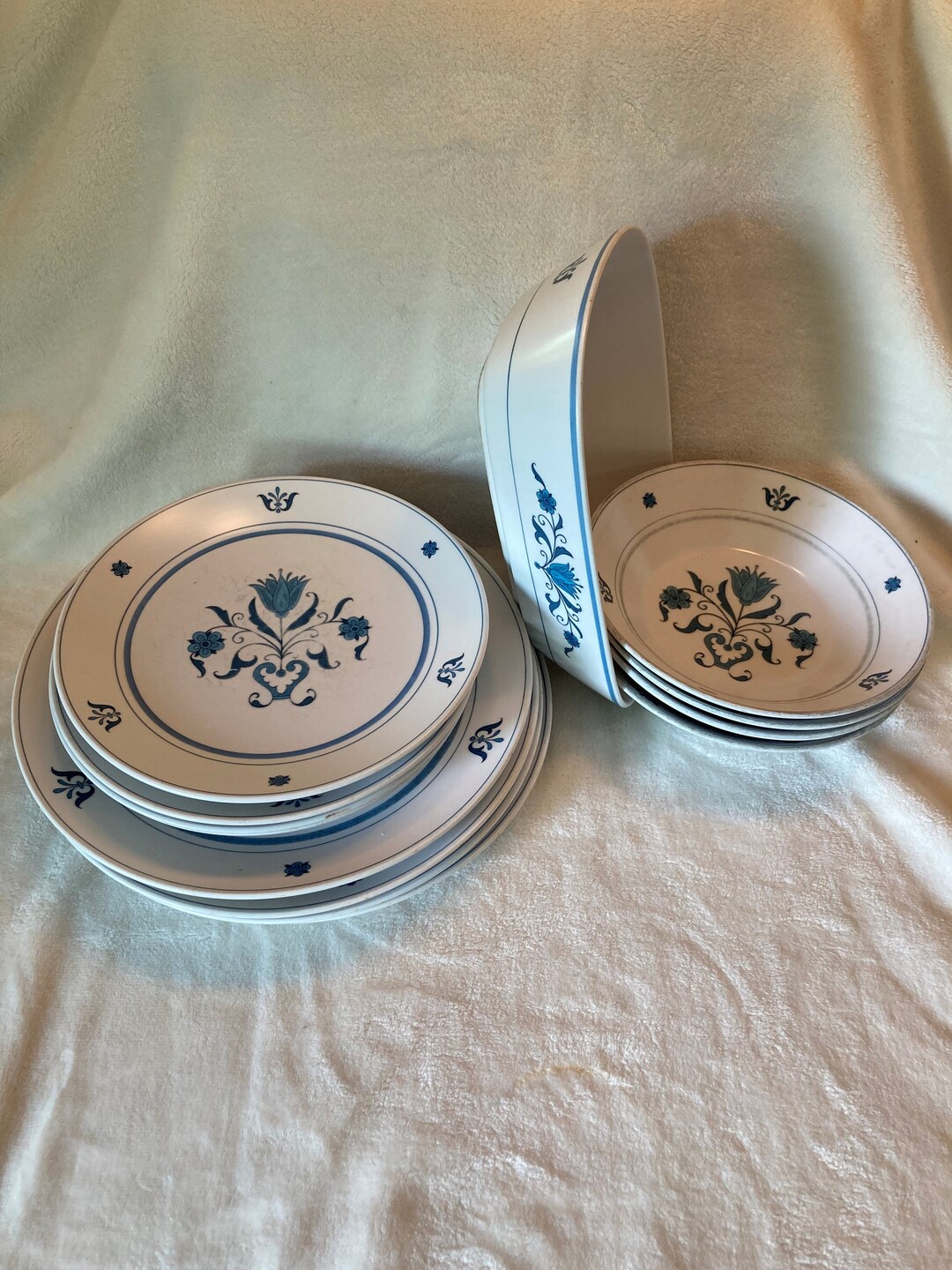 Blue Haven, Progression by Noritake - Etsy