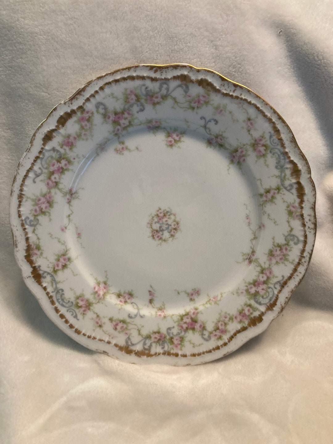 ANTIQUE Set of 4 Dinner Plates by Haviland, Pattern 340 - Etsy