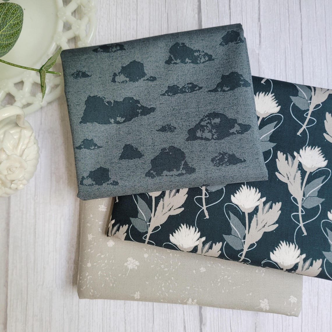 Whole Cloth Quilt Kit Dancing Daisies Midnight - Etsy