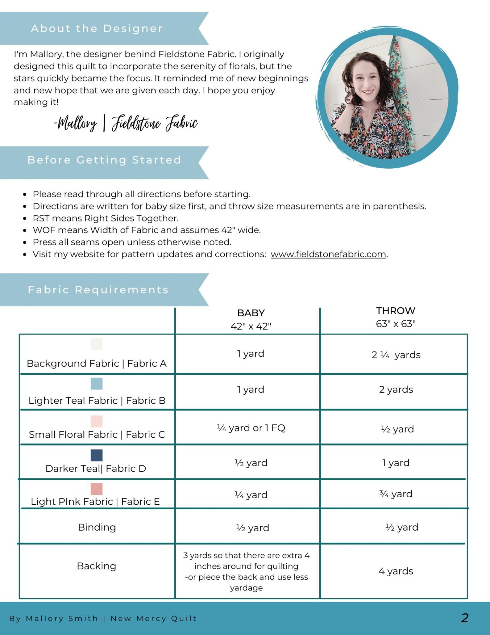 New Mercy Quilt PDF Pattern - Etsy