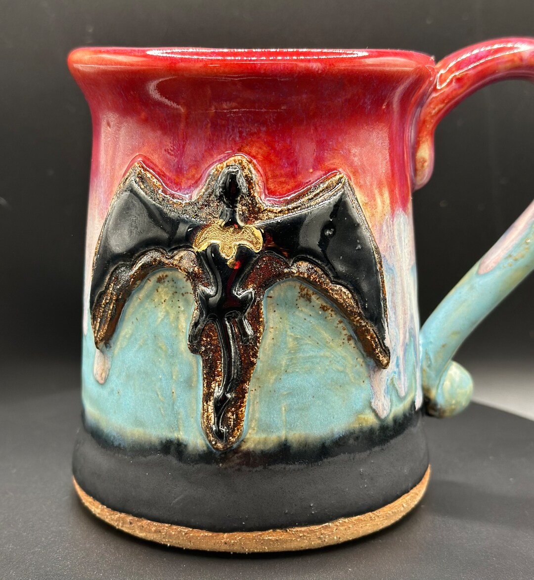Handmade Fourth Wing Inspired 16oz Dragon Mug - Etsy