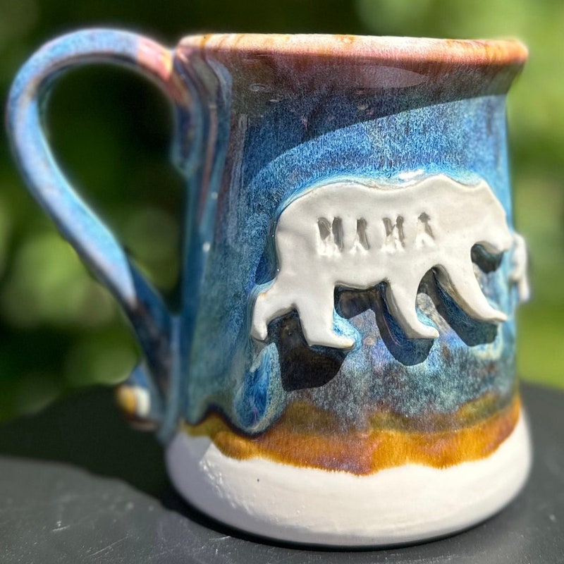 Pottery Bear - Etsy