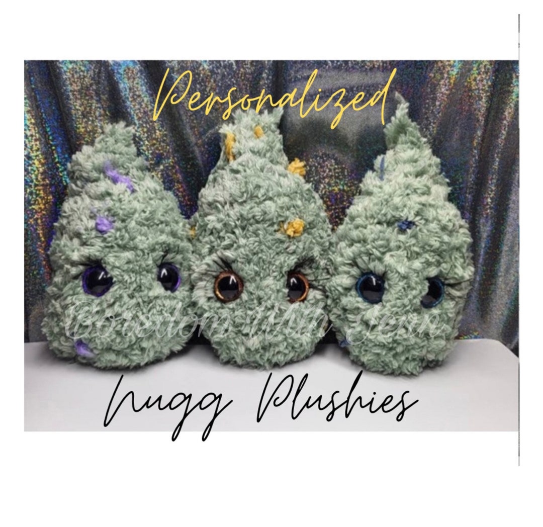420 Nug Plushie, Eyelashes, Hand Crochet Nug Plush. Stoner Gift ...