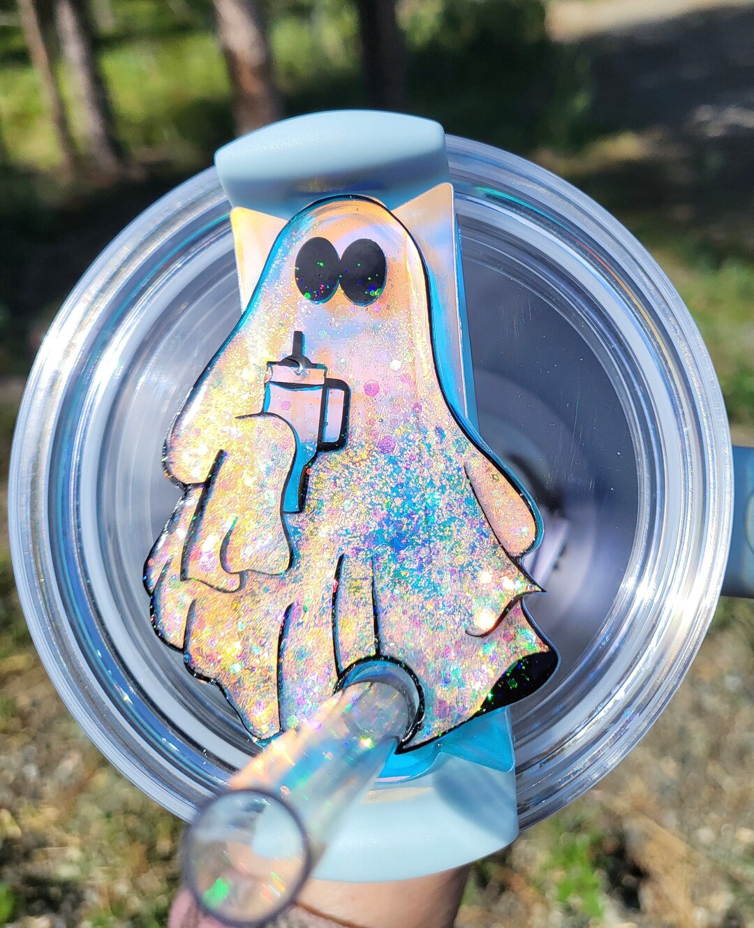 Ghost Stanley Lid Toppers, 40 Oz H2.0 Accessories - Etsy