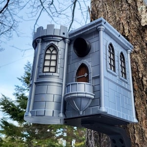 Bird Castle Birdhouse. - Etsy