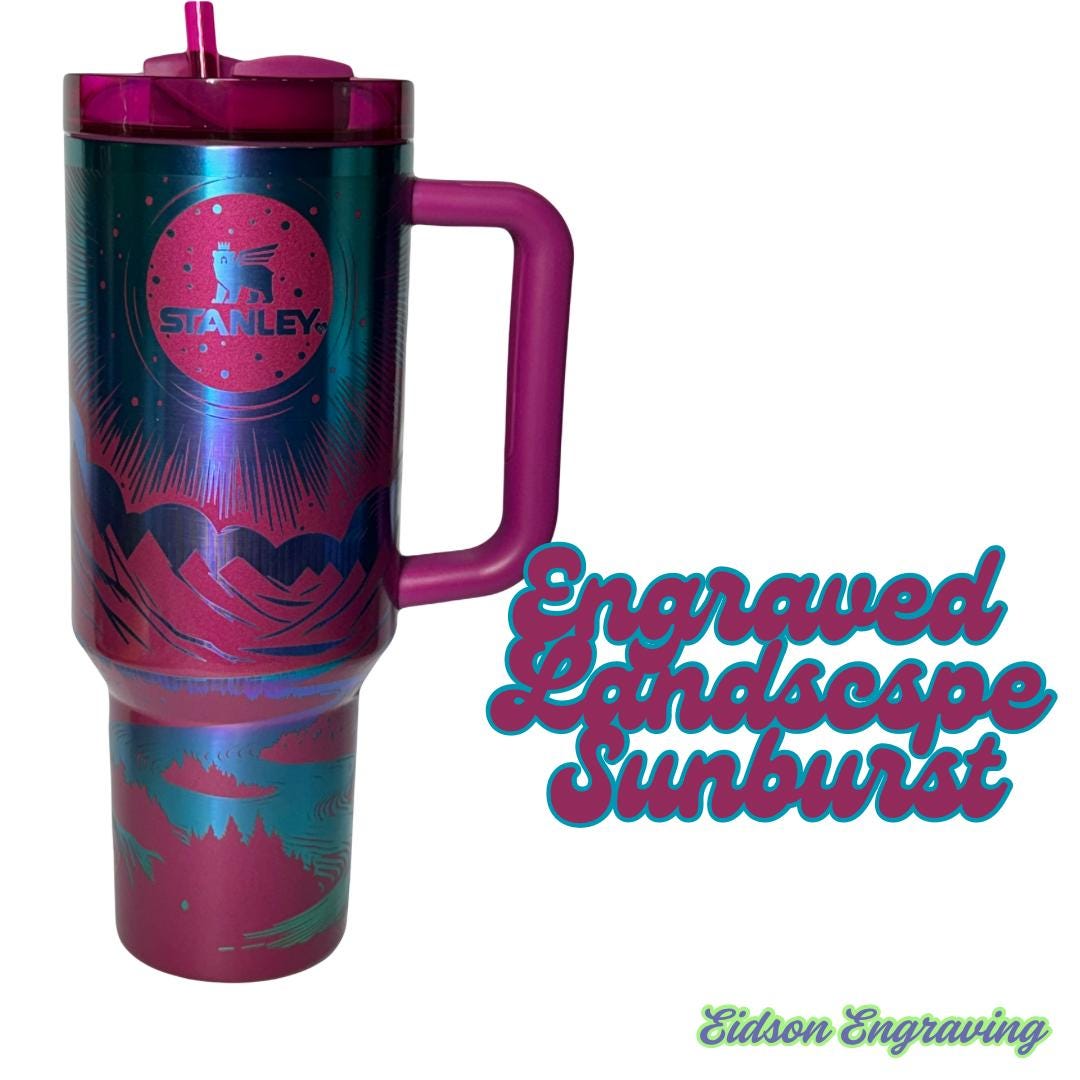 Stanley Berry Truffle/chroma Mountain Landscape 40oz Tumbler - Etsy