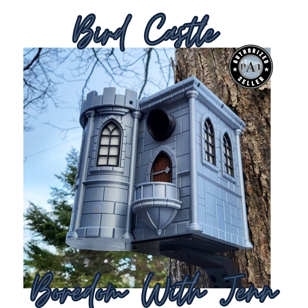 Bird Castle Birdhouse. - Etsy