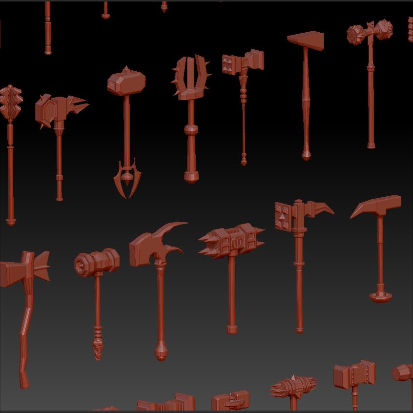 Warhammer Cosplay Models, 3D Prints STL File (digital Download) - Etsy