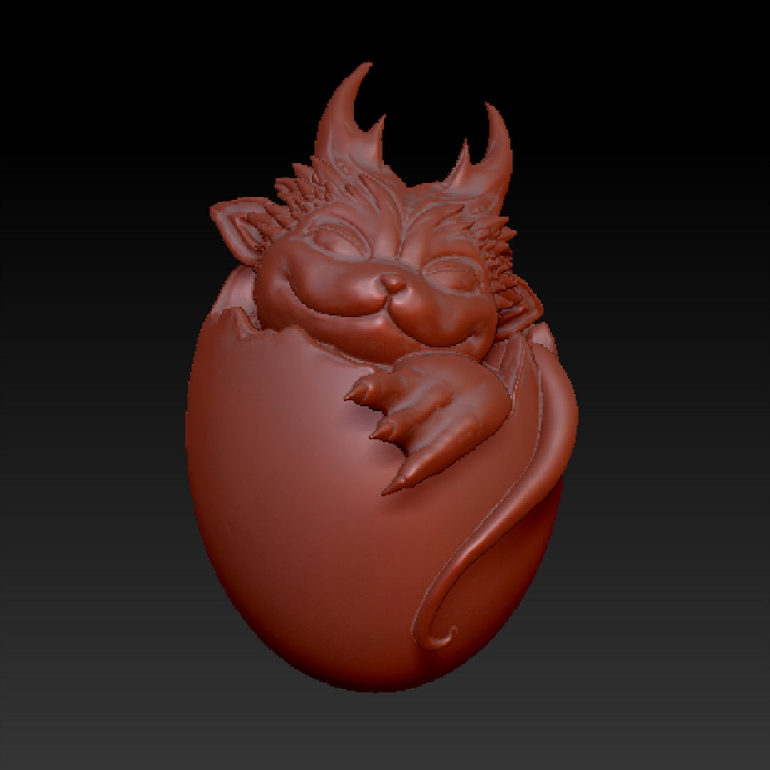 Dragon Egg 3D Prints STL File - Etsy