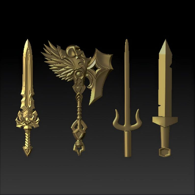 30in1 Cold Weapon/3d Prints STL File - Etsy Canada