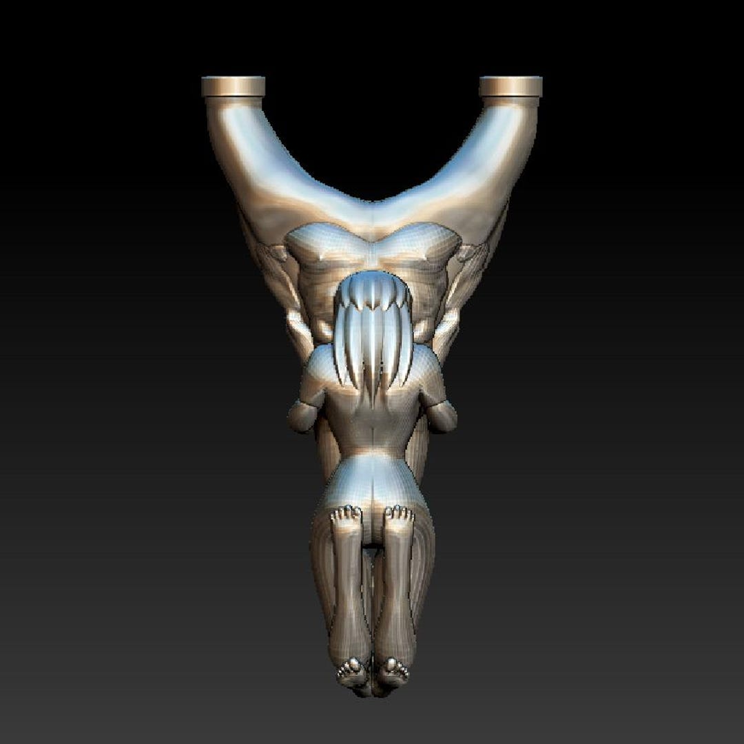 Human Body Slingshot Bracket 3D Model/3d Prints/3d Models for CNC ...