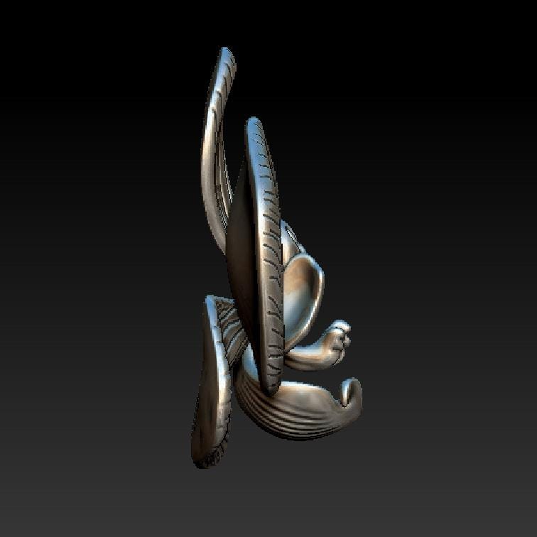 Orchid 3D Model/3d Prints STL File - Etsy