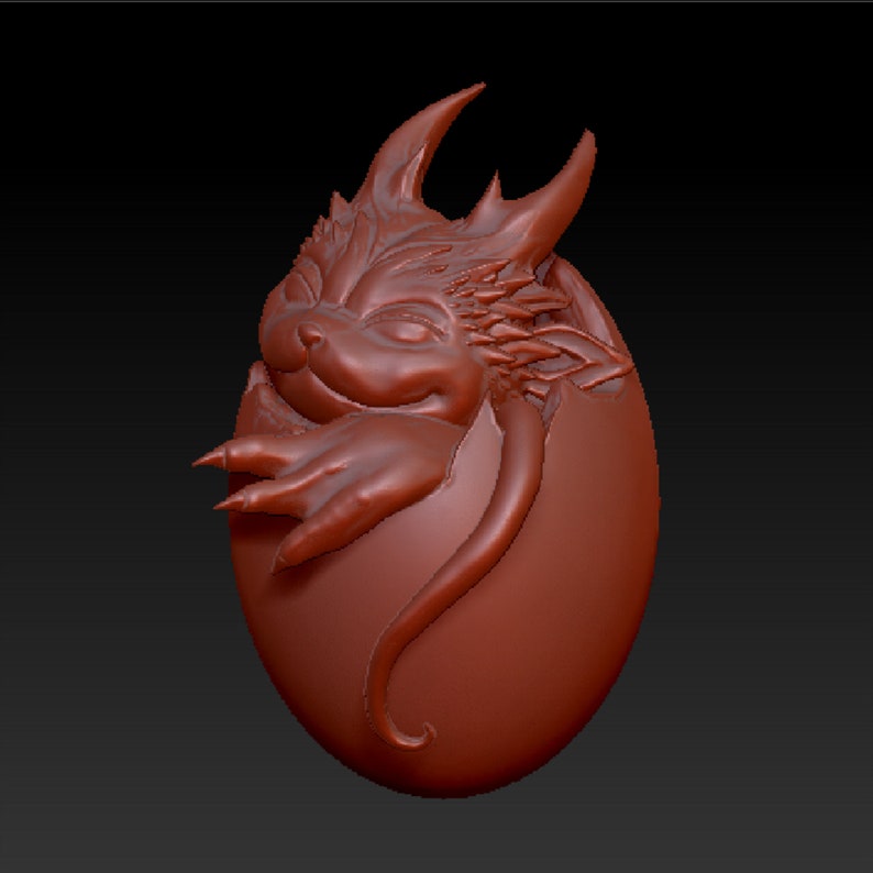 Dragon Egg 3D Prints STL File - Etsy