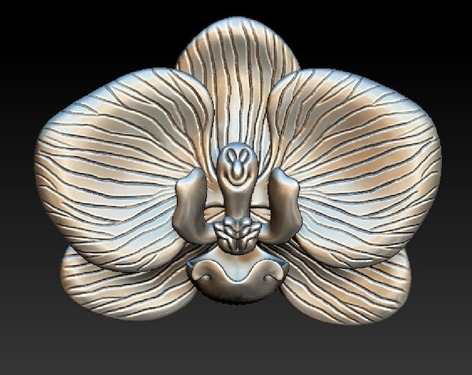 3D Orchid STL FILES for 3D CNC Carving - Etsy