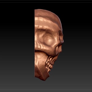 Halloween Skull 3D Prints/3d Models for CNC Router STL File - Etsy