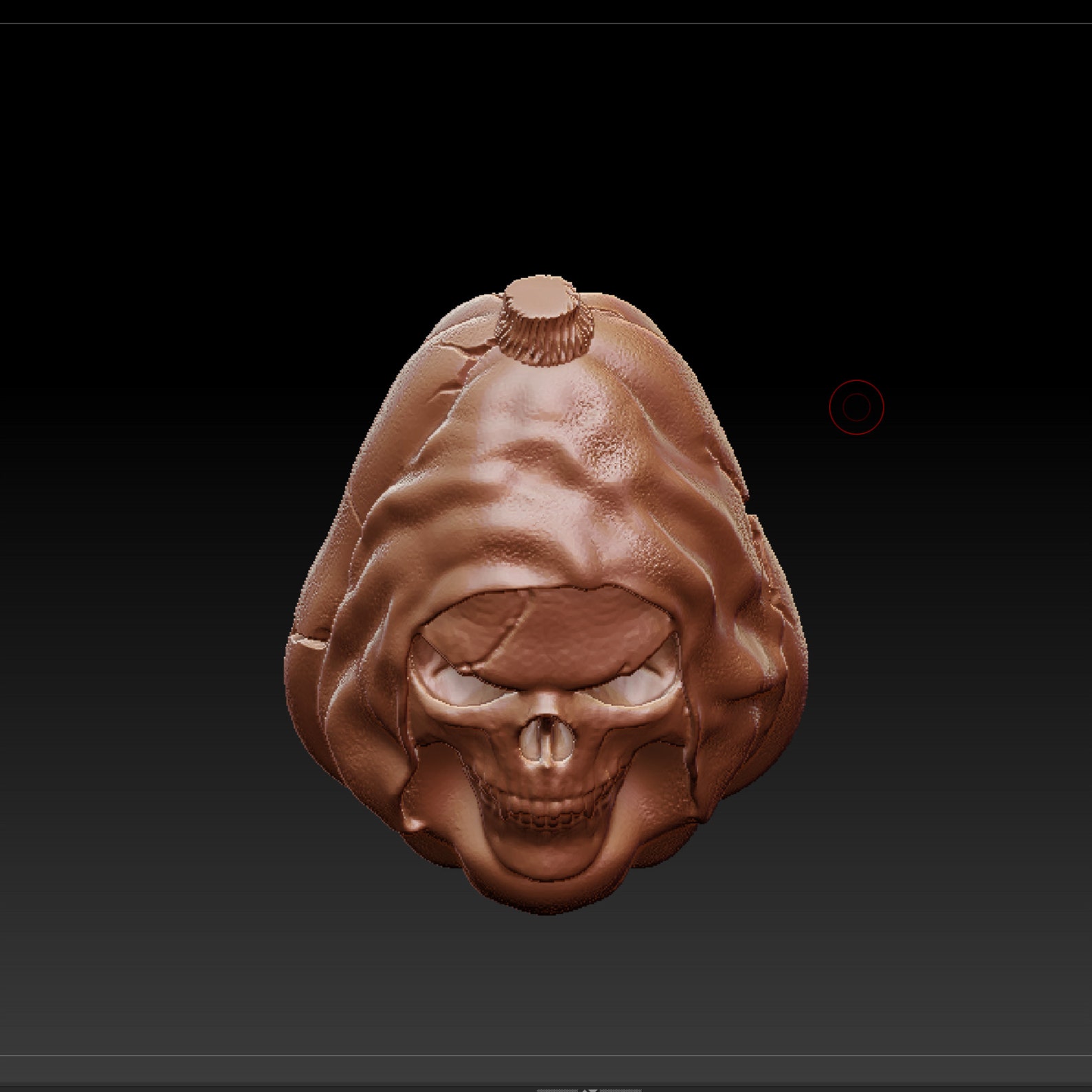 Skull Pumpkin 3D Prints/3d Models for CNC Router STL File - Etsy