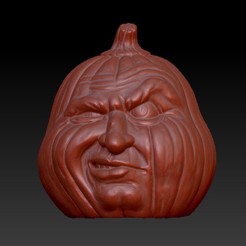 Halloween Pumpkin Ornaments/spooky Faces 3D Prints/3d Models for CNC ...