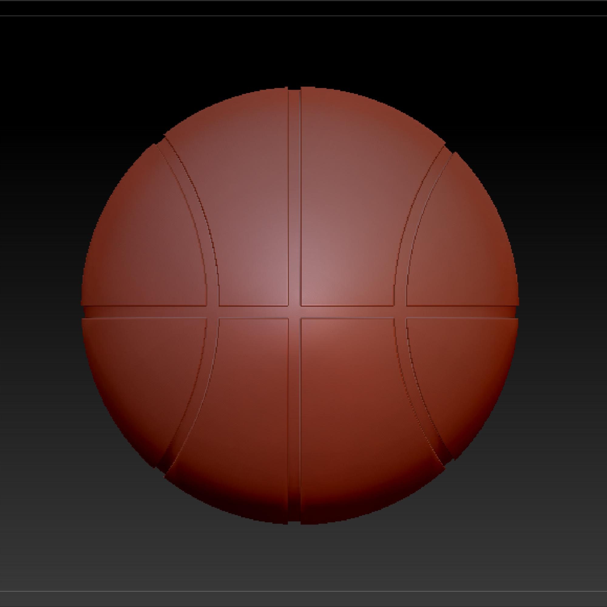 Basketball Texture 3d