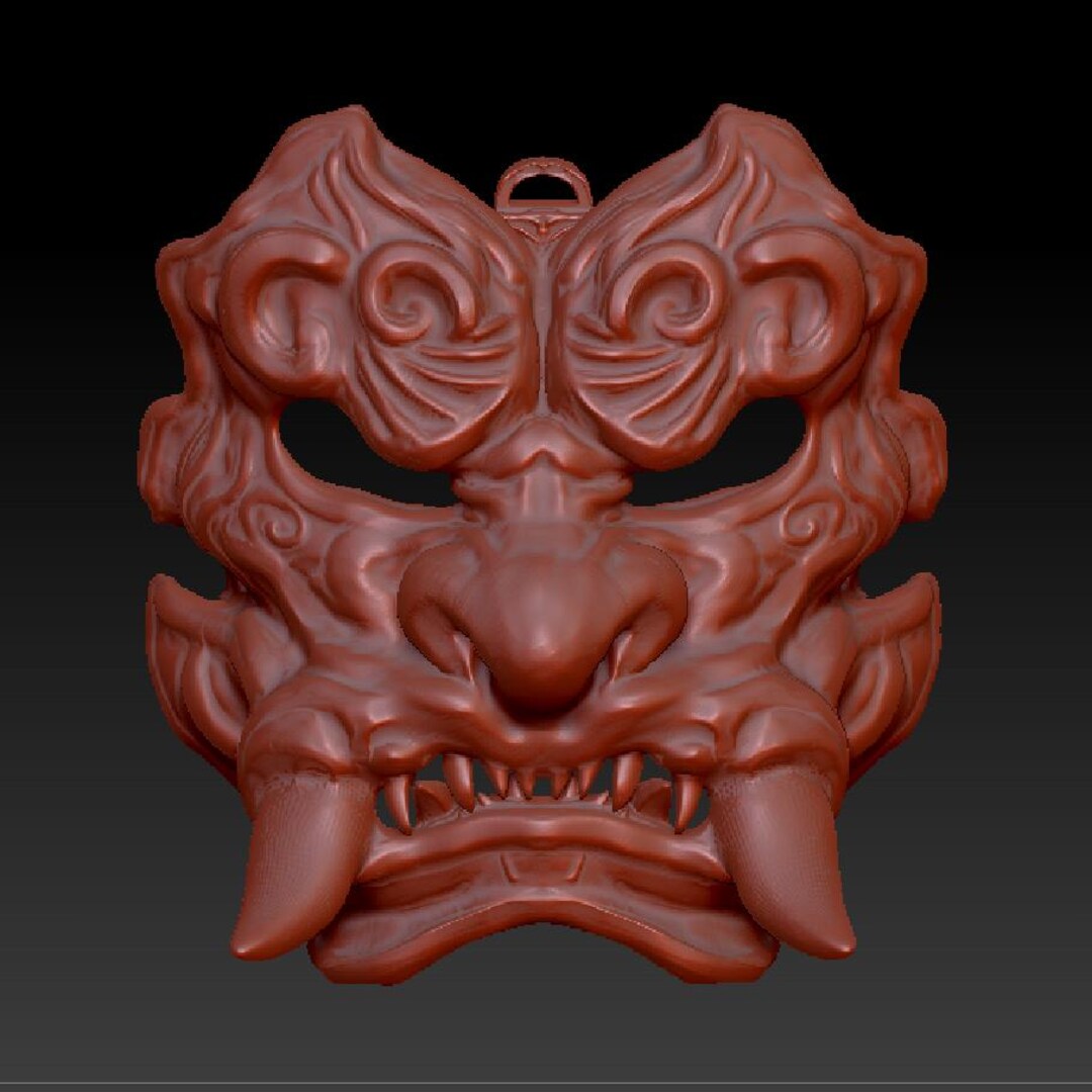 Black Myth:wukong/mask of Nuo Opera/3d Prints STL File - Etsy