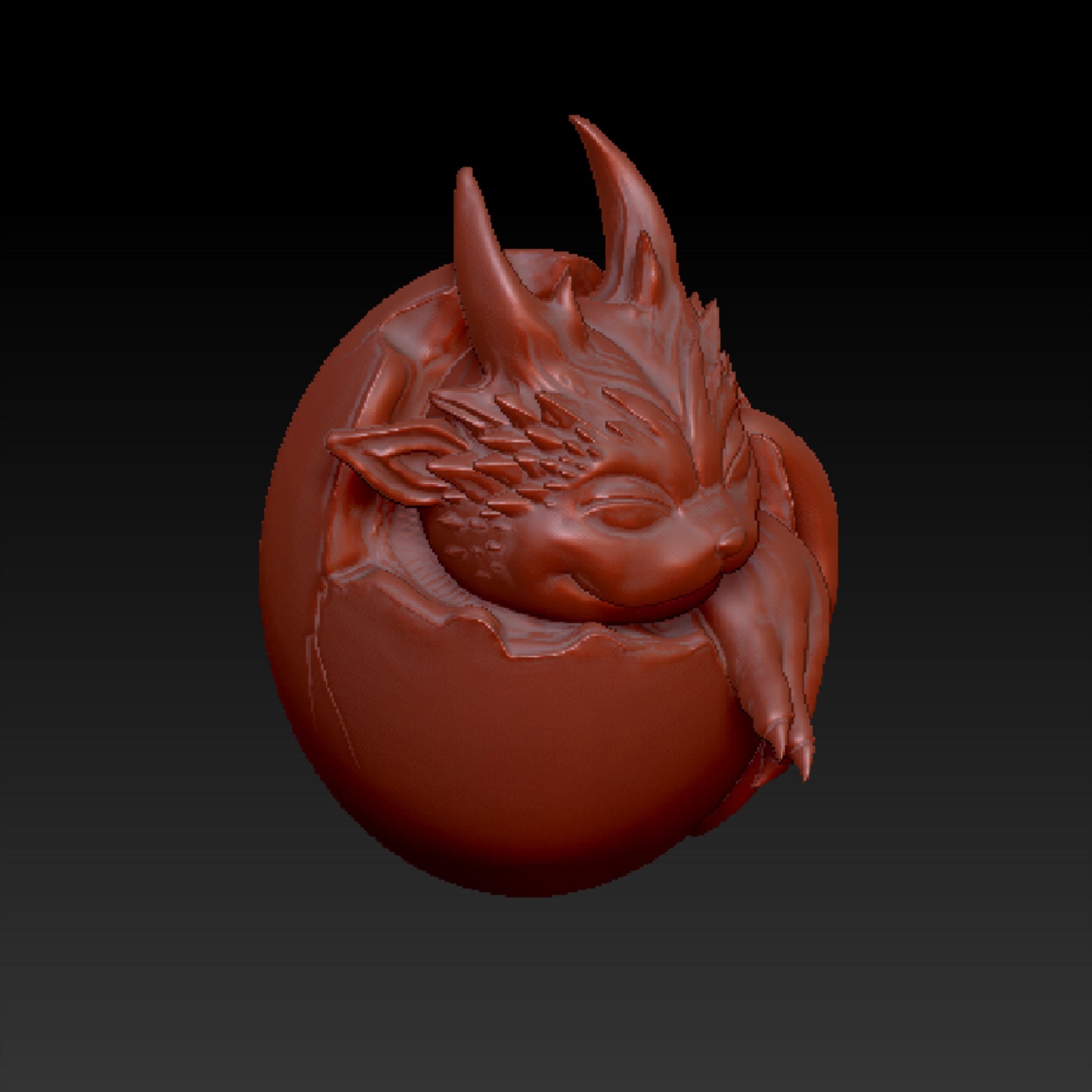 Dragon Egg 3D Prints STL File - Etsy