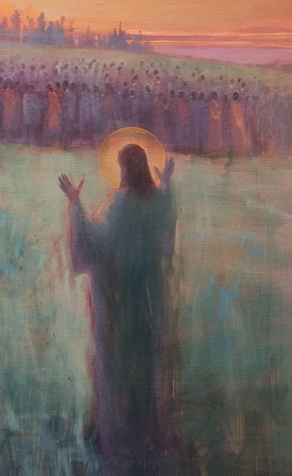 Sermon on the Mount, the Beatitudes Print Series, Christian Art ...