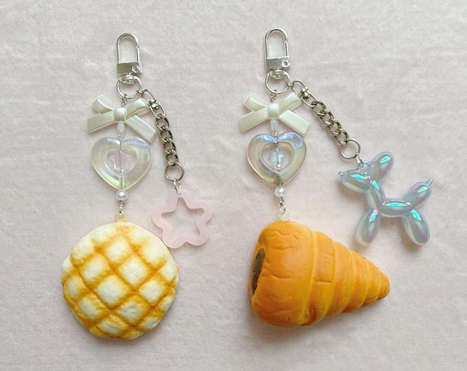 Sweets Bakery Squishy | Kawaii Cute Charm Keychain Drop Dangle Star ...