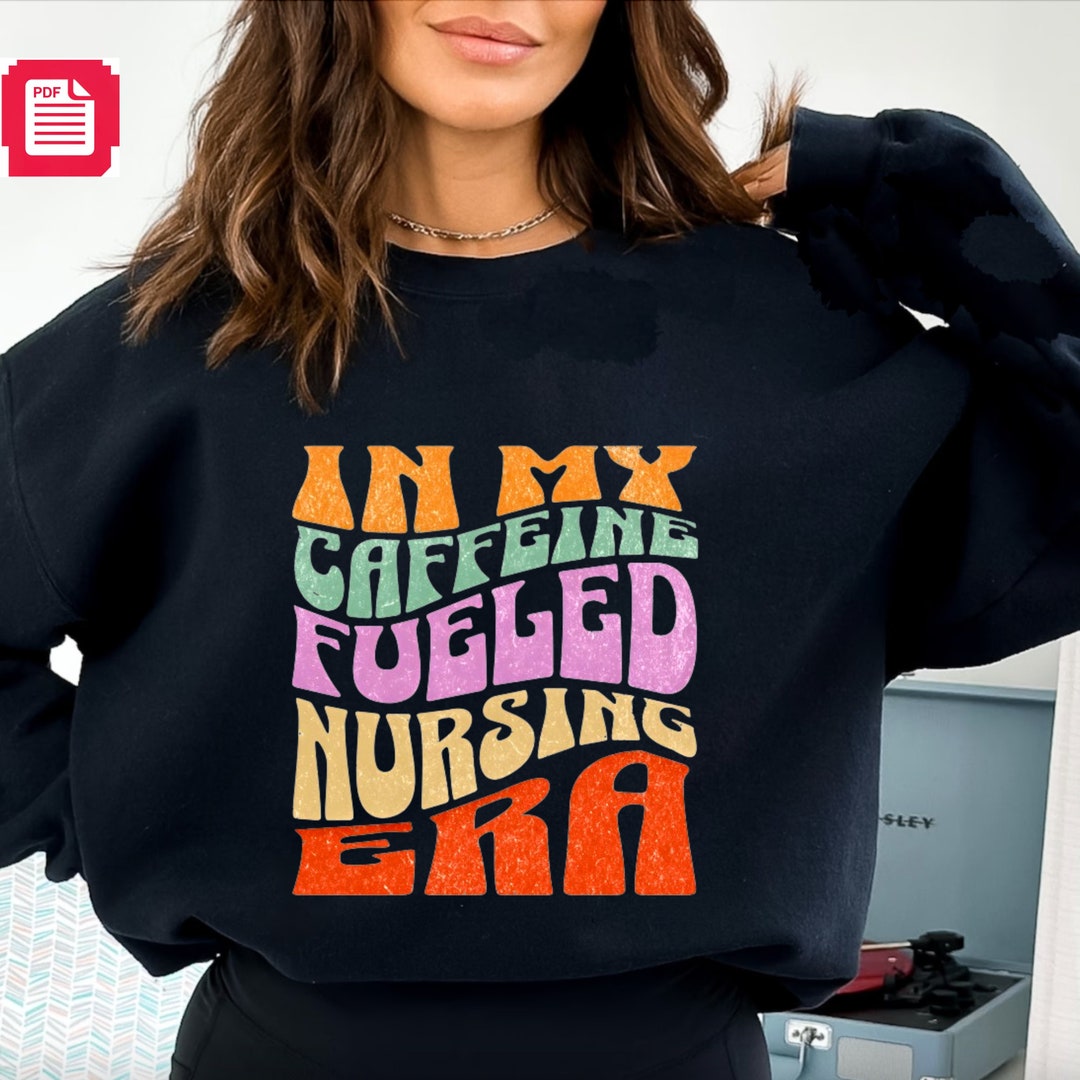 In My Nursing Era Overworked Nurses Nurse Jumper Nurse Tee - Etsy