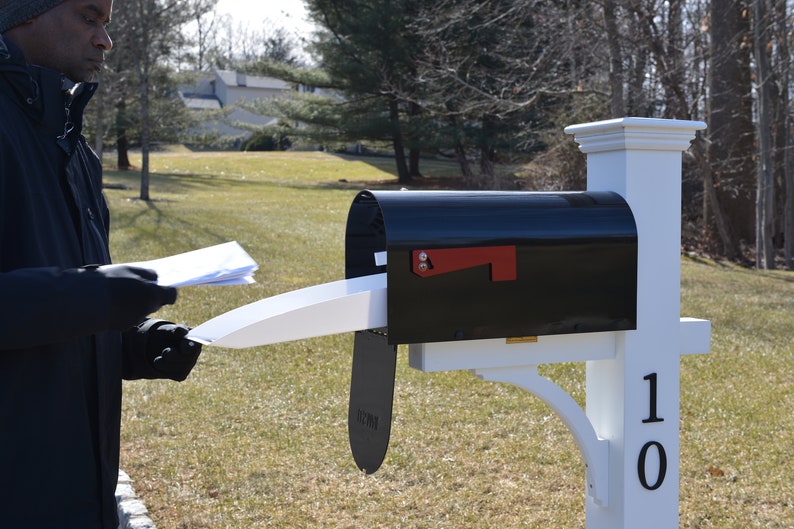 My Mail Crate - Sliding Mailbox Tray - Etsy