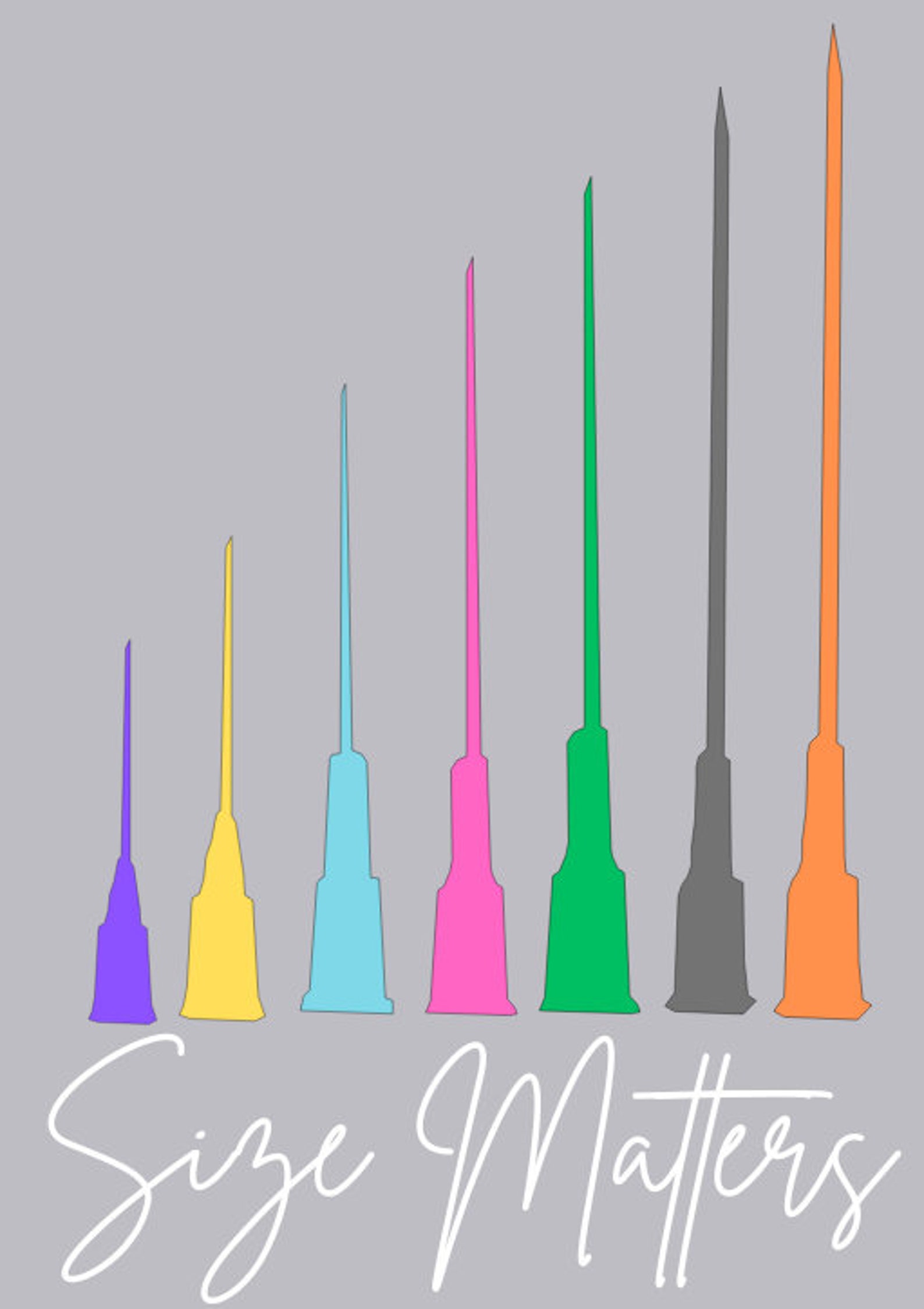 Size Matters IV Catheter Healthcare RN Nurse Nursing Paramedic Medic EMT Funny Sticker - Etsy