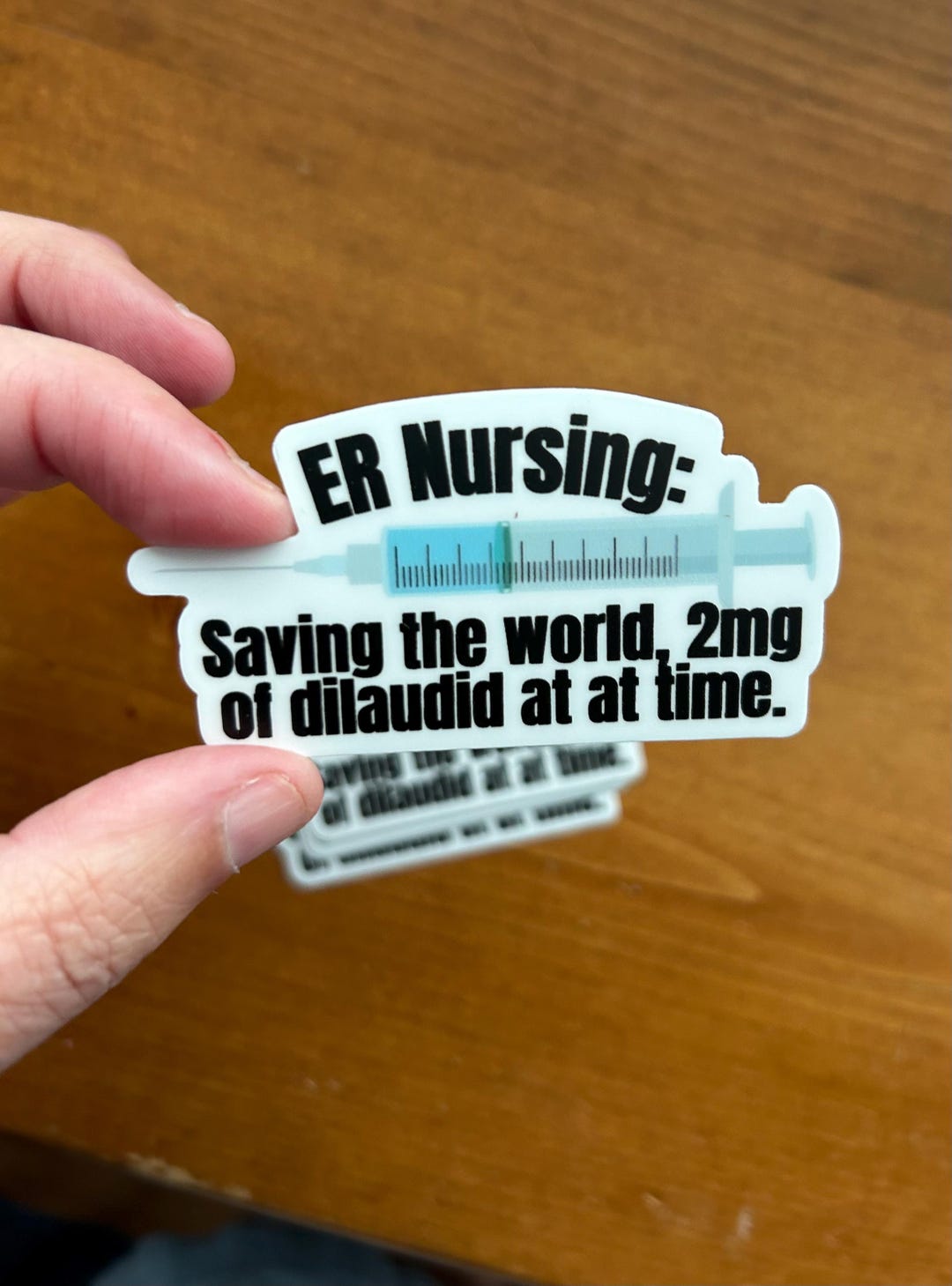 Emergency Department Room ER RN Nursing Saving the World 2mg of ...