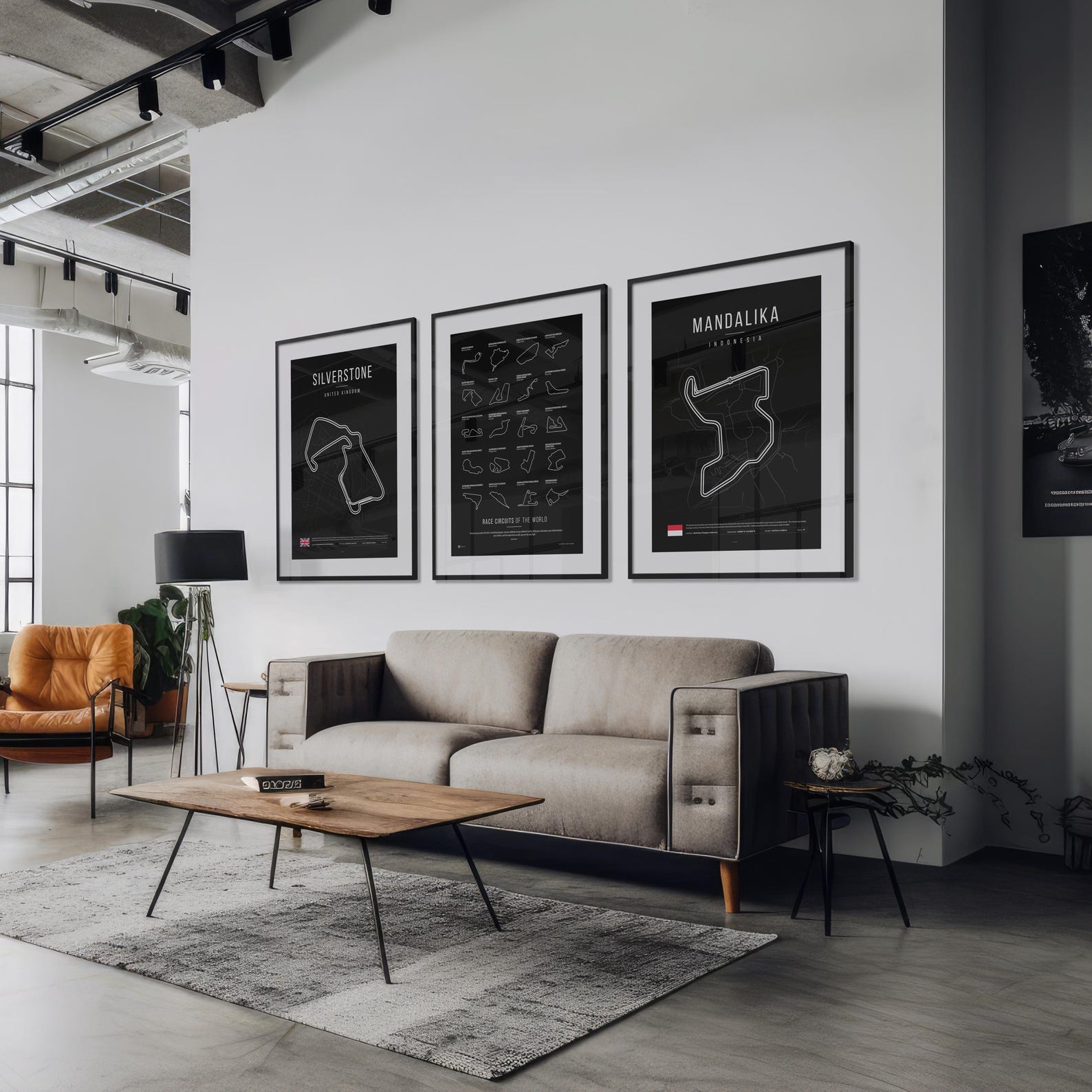 Mandalika International Street Circuit Printable Wall Art Decor ...